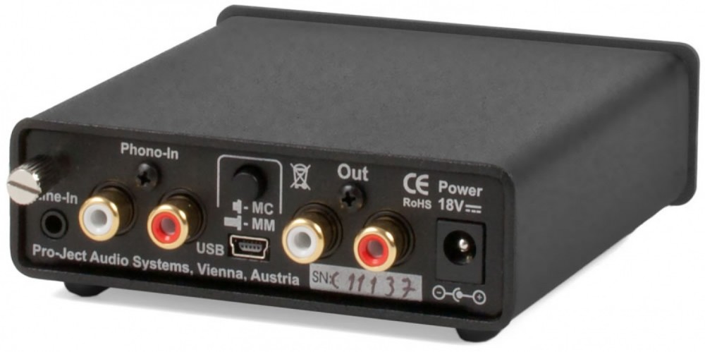 Pro-Ject Phono Box USB V - Ljudkällarn!